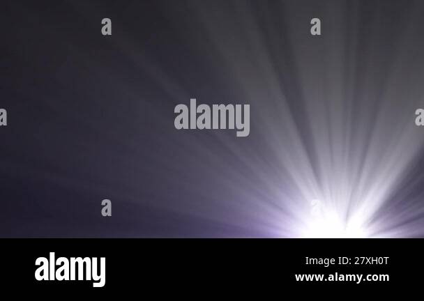 Finely structured light beams in different colors animated on a black ...