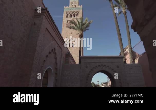 Africa, Morocco Marrakech 07,012025 The Ben Salah Mosque or Ben Saleh ...
