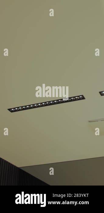 Vertical video. Chic and stylish overhead lighting fixtures are ...