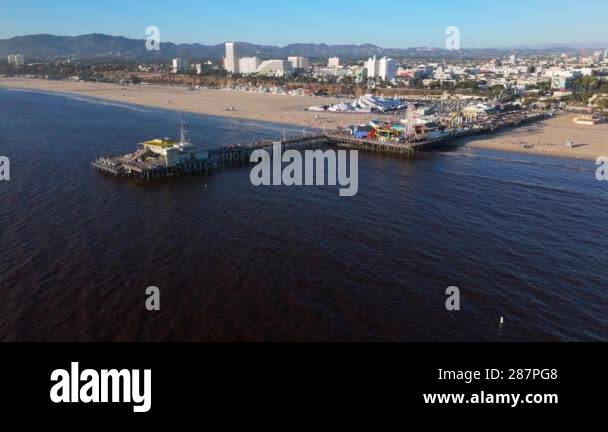 SANTA MONIKA, LOS ANGELES, CALIFORNIA, USA-October, 2024: Santa Monica ...