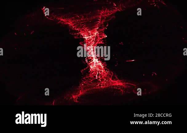 tornado, seamless looping abstract black background Stock Video Footage ...