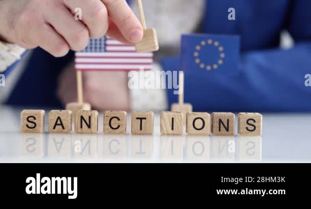 An image showing the US and EU flags, symbolizing international ...