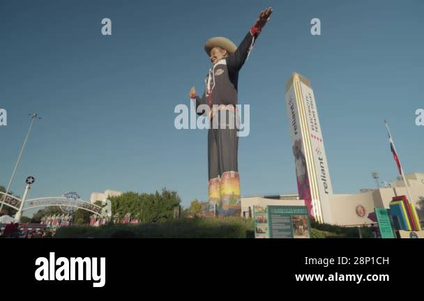 Dallas, Texas, USA - October 20, 2024: Big Tex, official greeter and ...