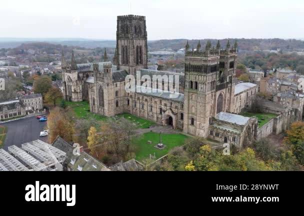 Discover the beauty of Durham Cathedral adorning the historic skyline ...