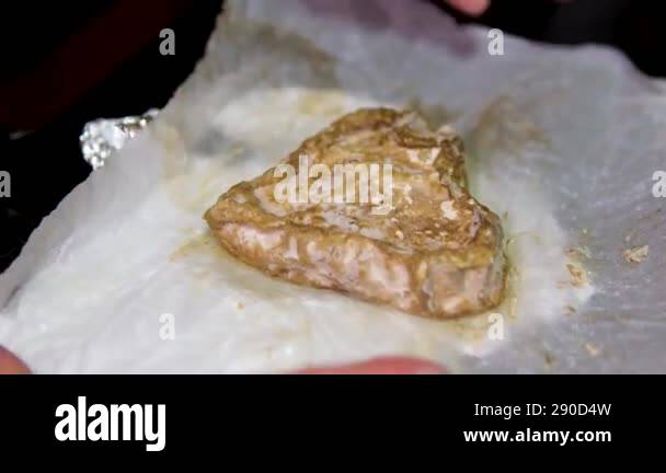 Moldy spoiled cheese in the refrigerator. Improper storage of food ...