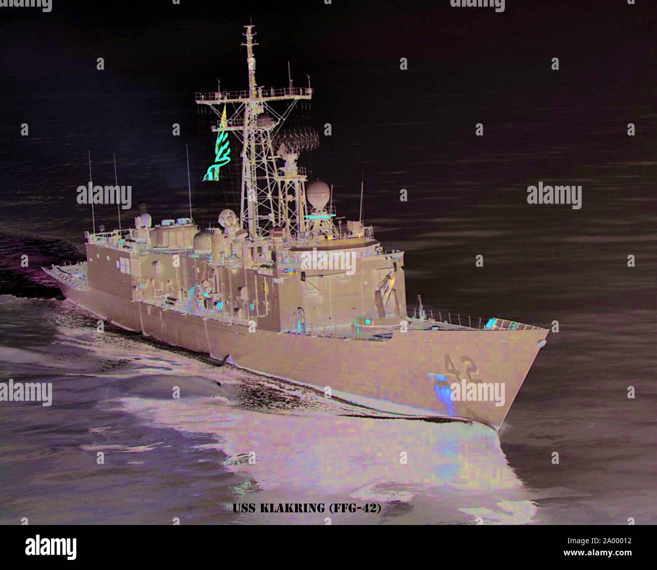 USS KLAKRING (FFG-42 Stock Photo - Alamy