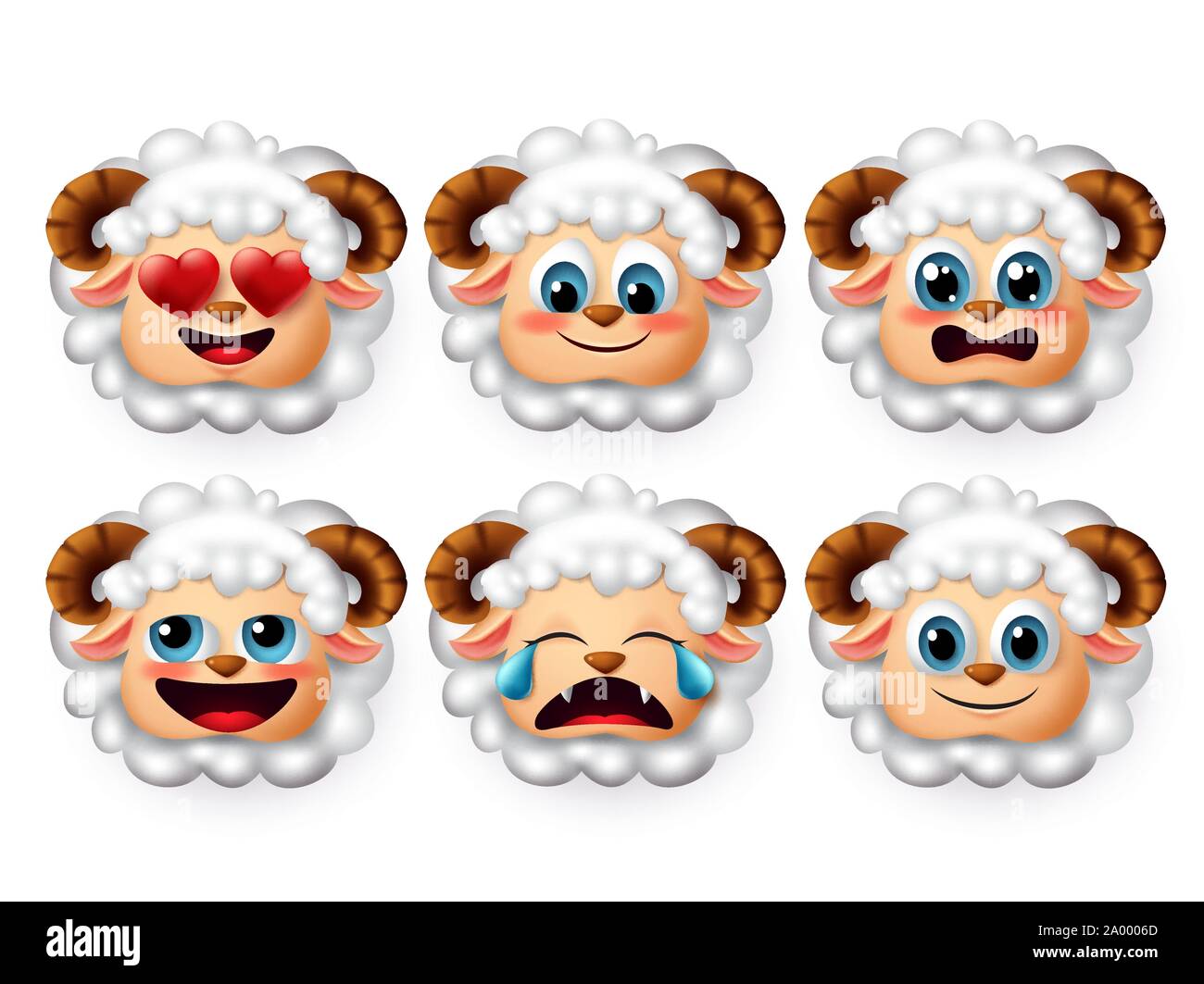 Ram lambs Stock Vector Images - Alamy
