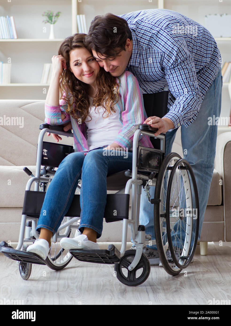 Family caregiving at home hi-res stock photography and images - Alamy