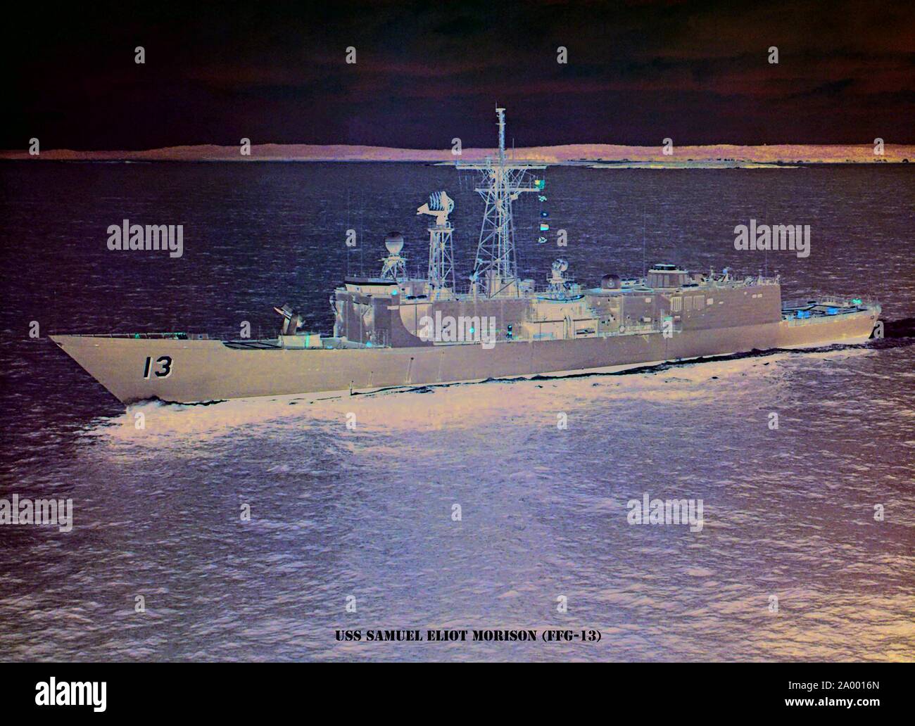 USS SAMUEL ELIOT MORISON (FFG-13 Stock Photo - Alamy