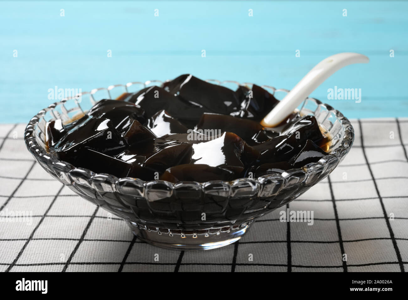 Black jelly hi-res stock photography and images - Alamy