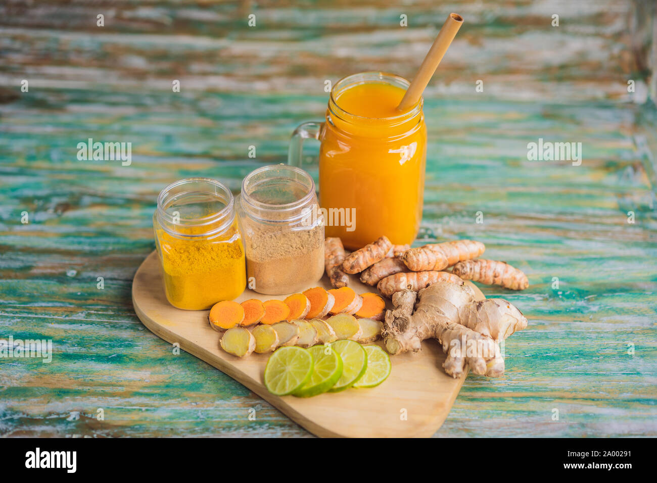 Drink Jamu. Indonesian traditional drink in bali Stock Photo - Alamy