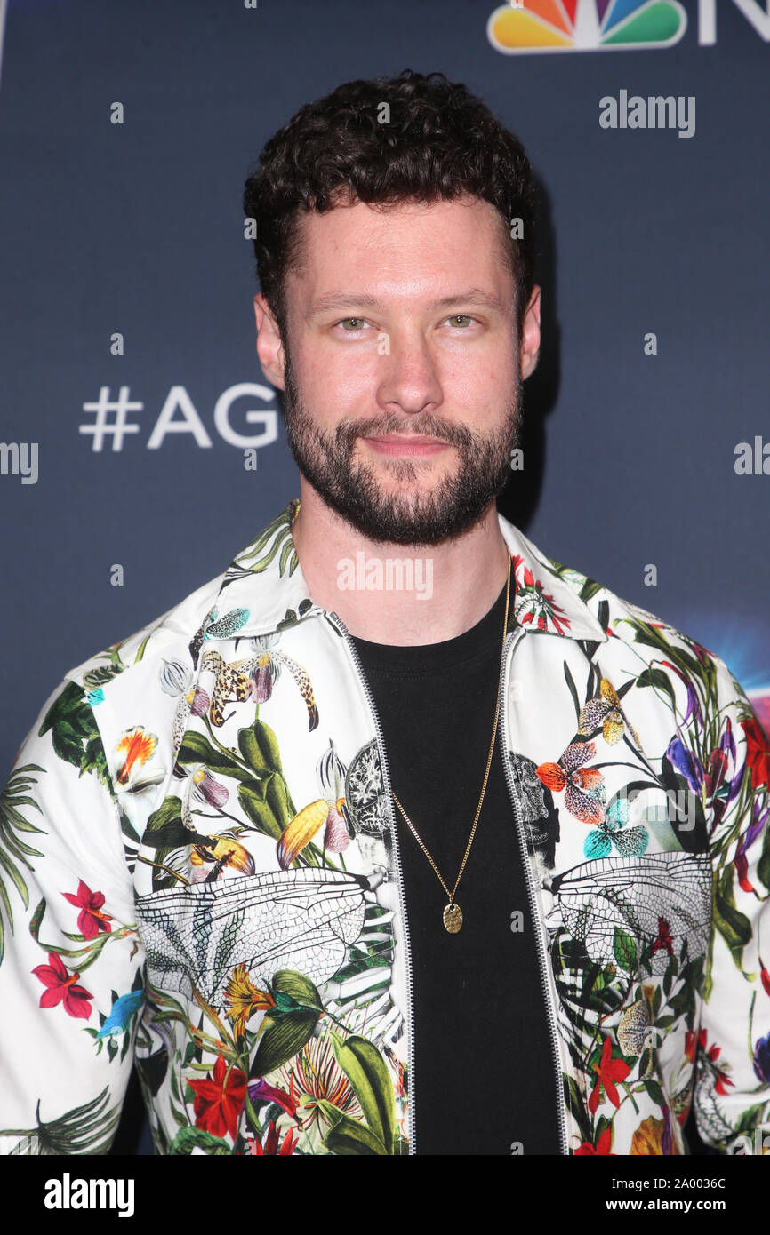 Hollywood, Ca. 18th Sep, 2019. Calum Scott at AmericaÕs Got Talent ...