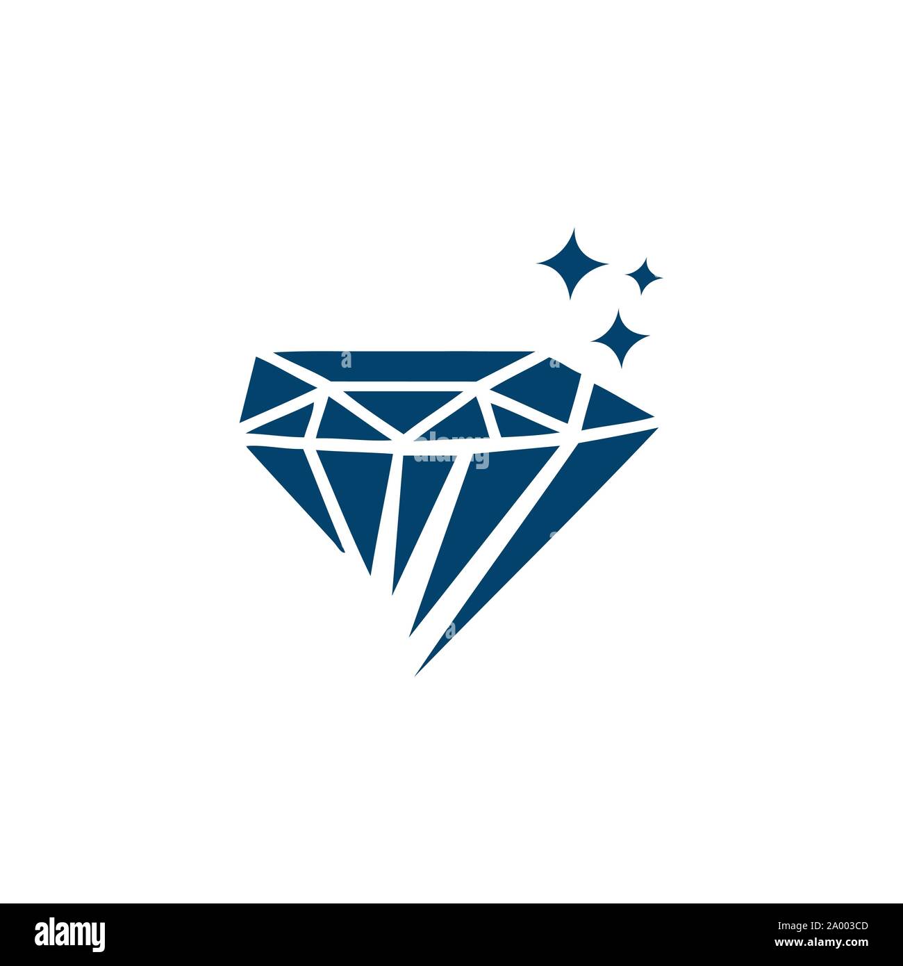 Diamond logo vector hi-res stock photography and images - Alamy