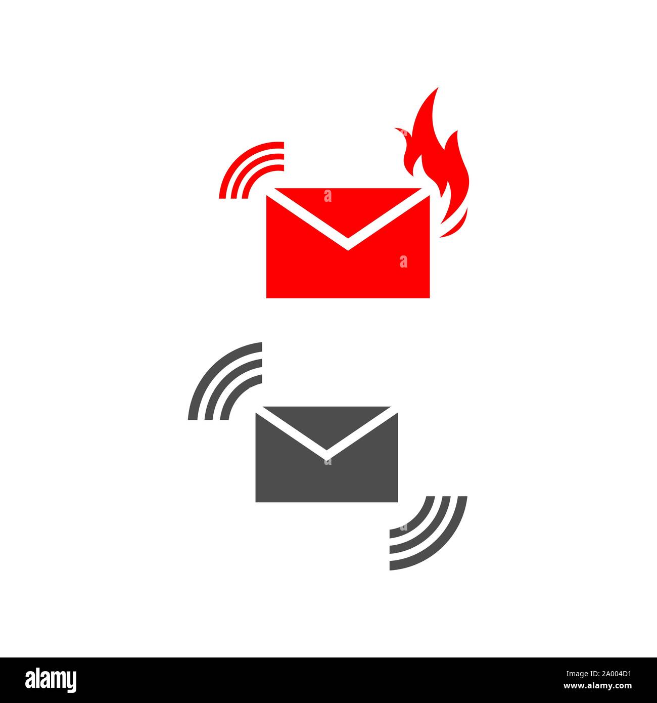 Email icon hi-res stock photography and images - Alamy