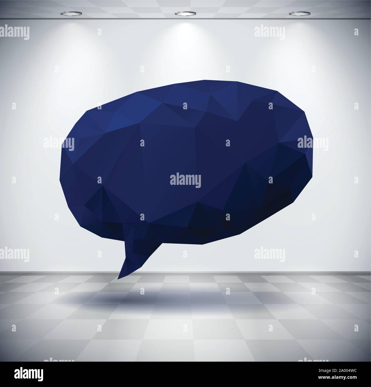 Conversation in the dark Stock Vector Images - Alamy