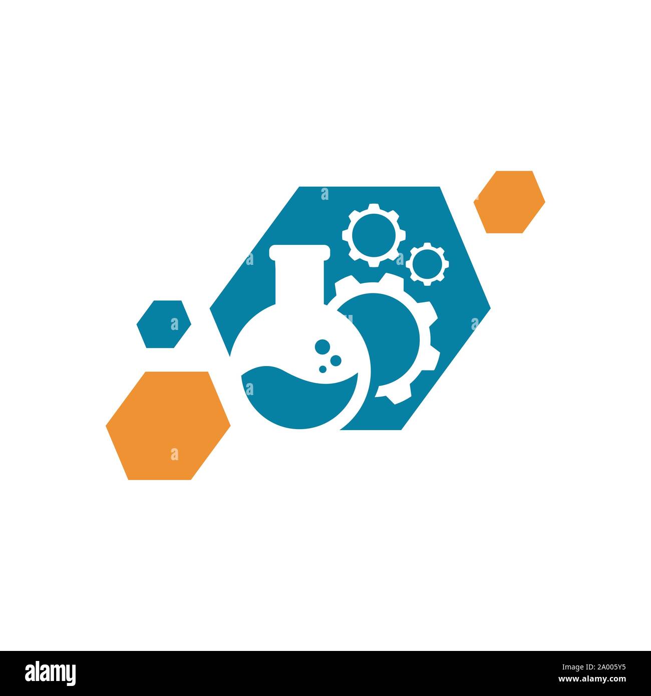 Negative logo design Stock Vector Images - Alamy