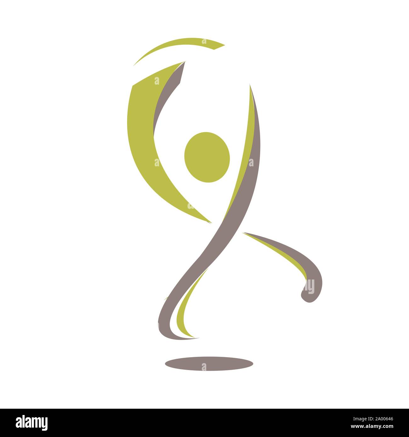 Figure logo Stock Vector Images - Alamy