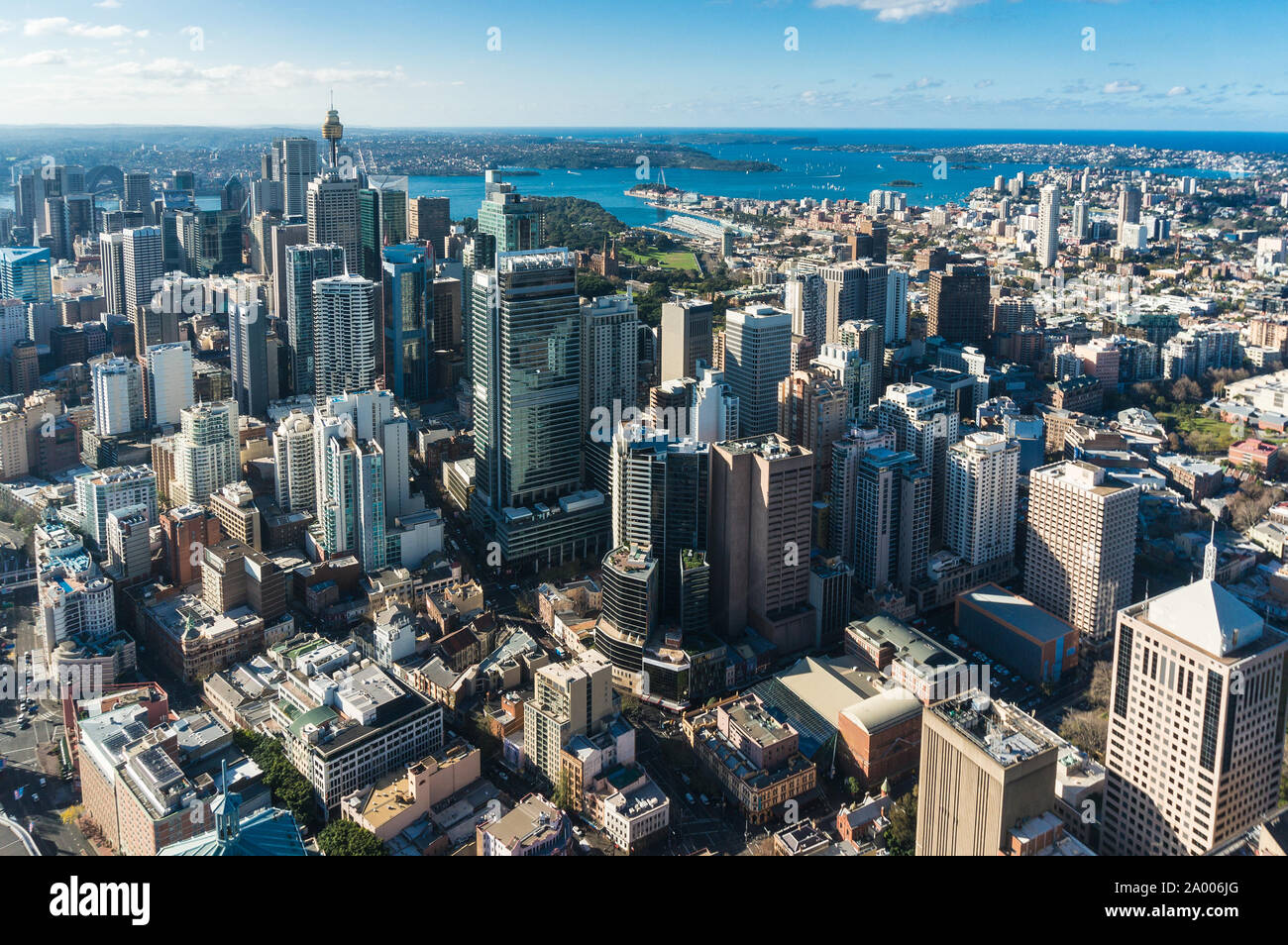 Aerial of sydney hi-res stock photography and images - Alamy
