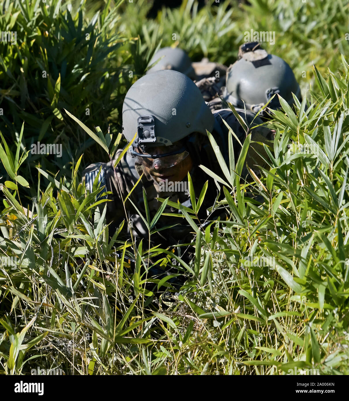 Yamato, Japan. 19th Sep, 2019. U.S. Army soldiers take part in the ...