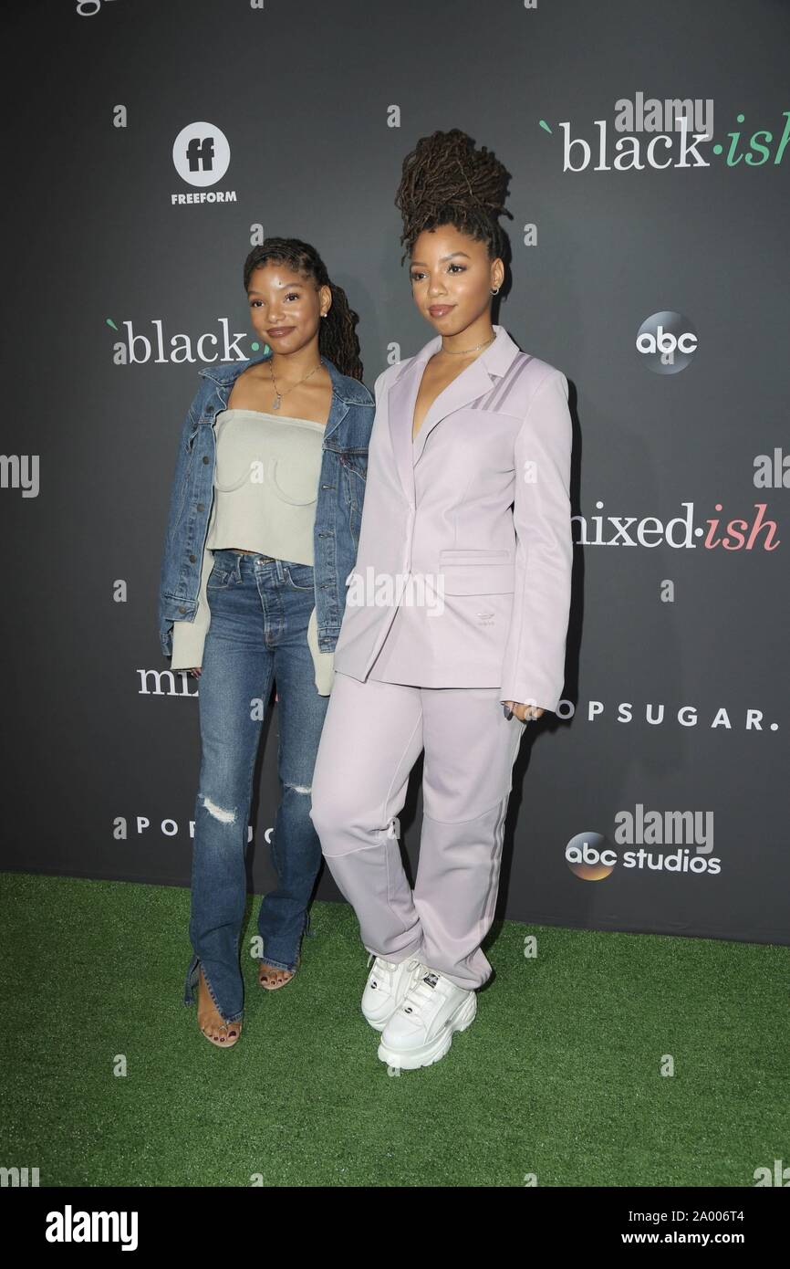 Los Angeles, CA. 17th Sep, 2019. LOS ANGELES - SEP 17: Halle Bailey ...