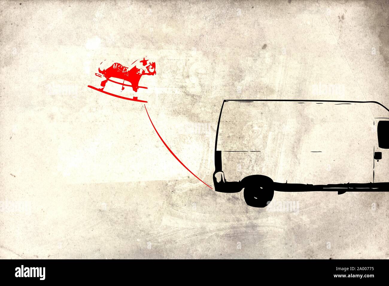 mural fun art design idea wall Stock Photo - Alamy