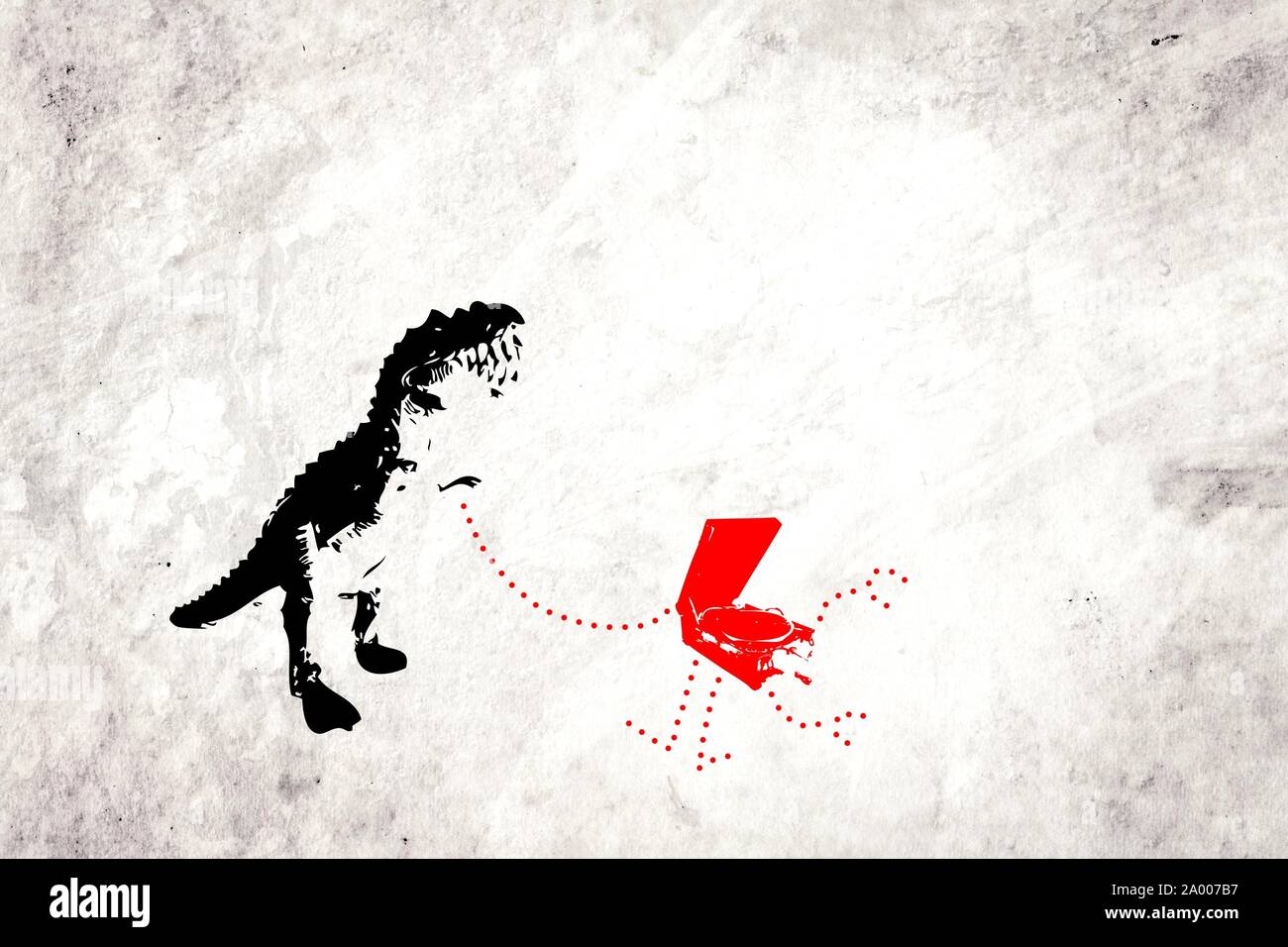 mural fun art design idea wall Stock Photo - Alamy