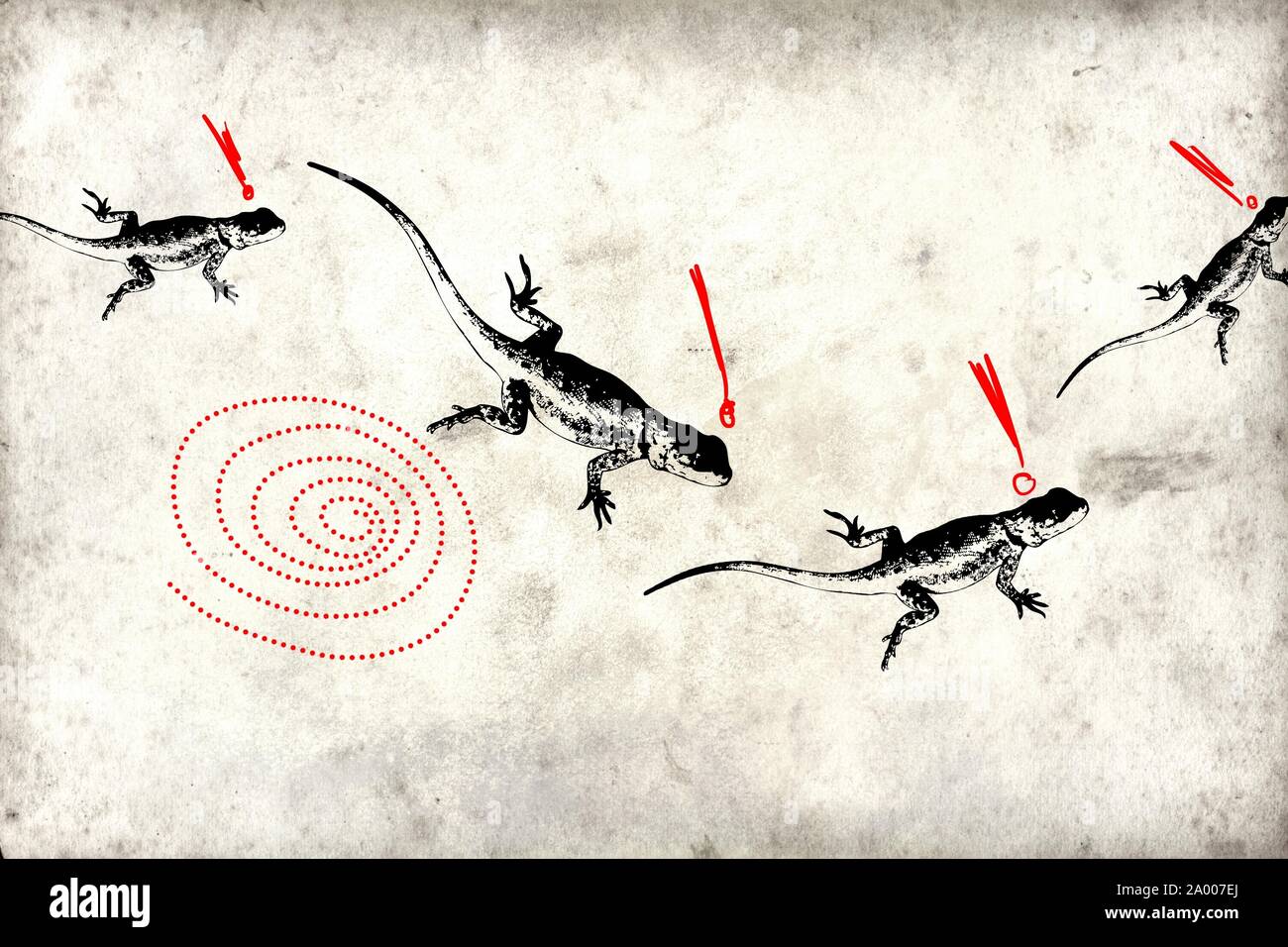 mural fun art design idea wall Stock Photo - Alamy