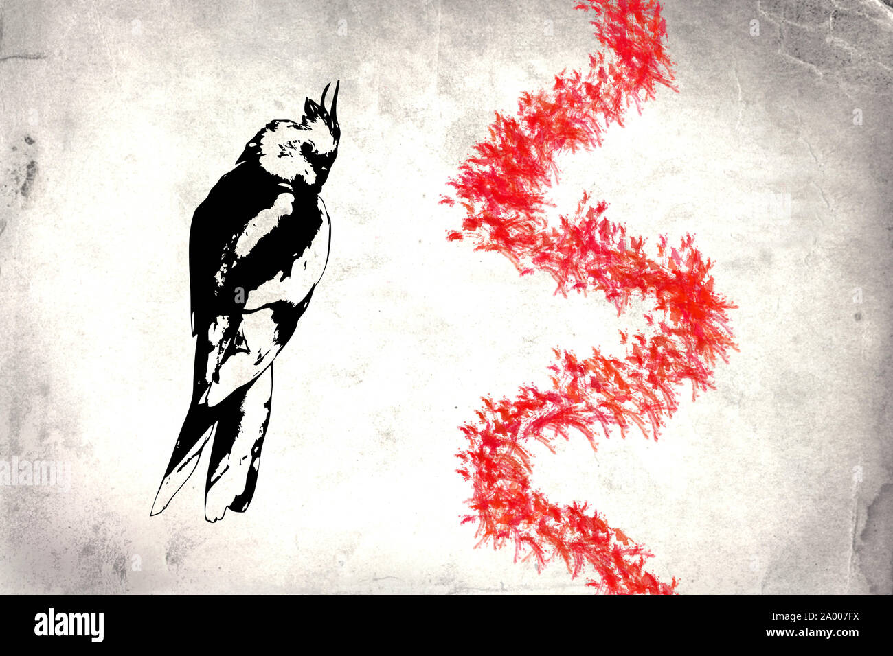 mural fun art design idea wall Stock Photo - Alamy