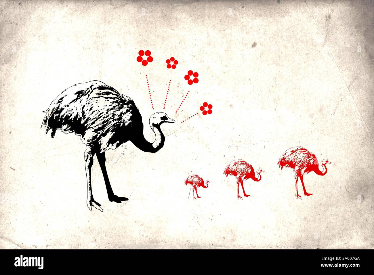 mural fun art design idea wall Stock Photo - Alamy