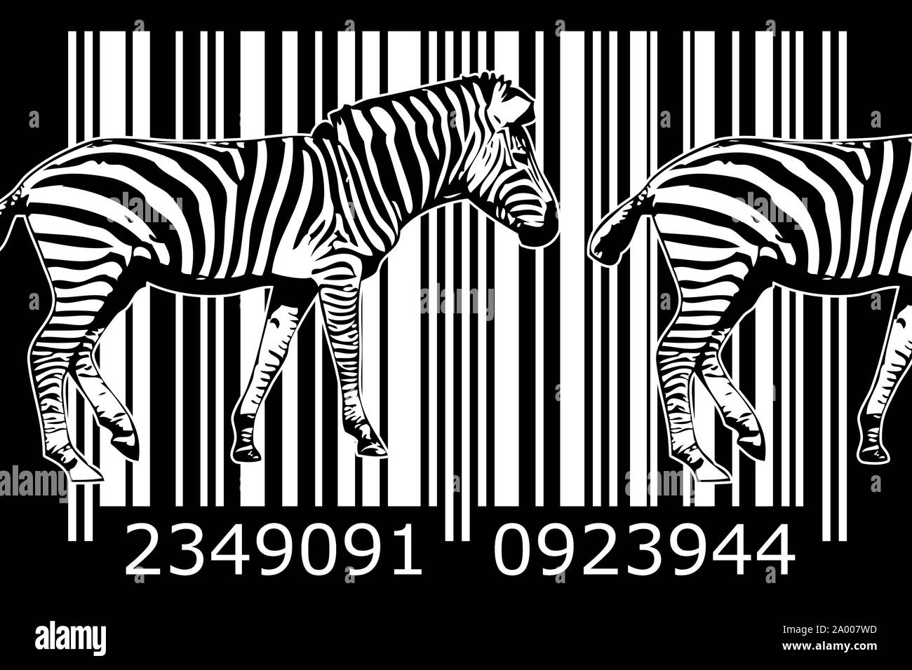 barcode design art idea Stock Photo - Alamy
