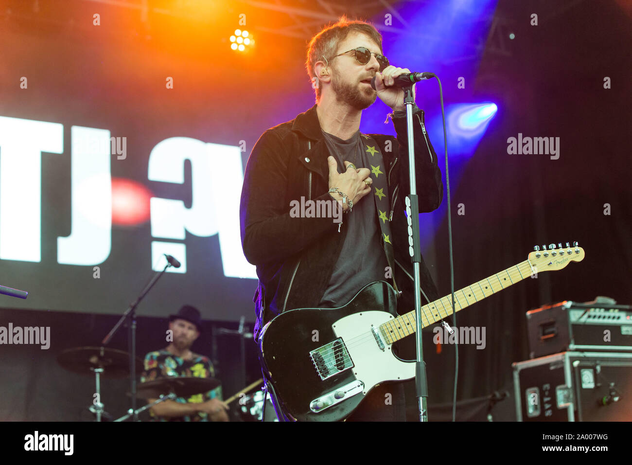 Canadian band The Trews performing at the inaugural Summerset Music ...
