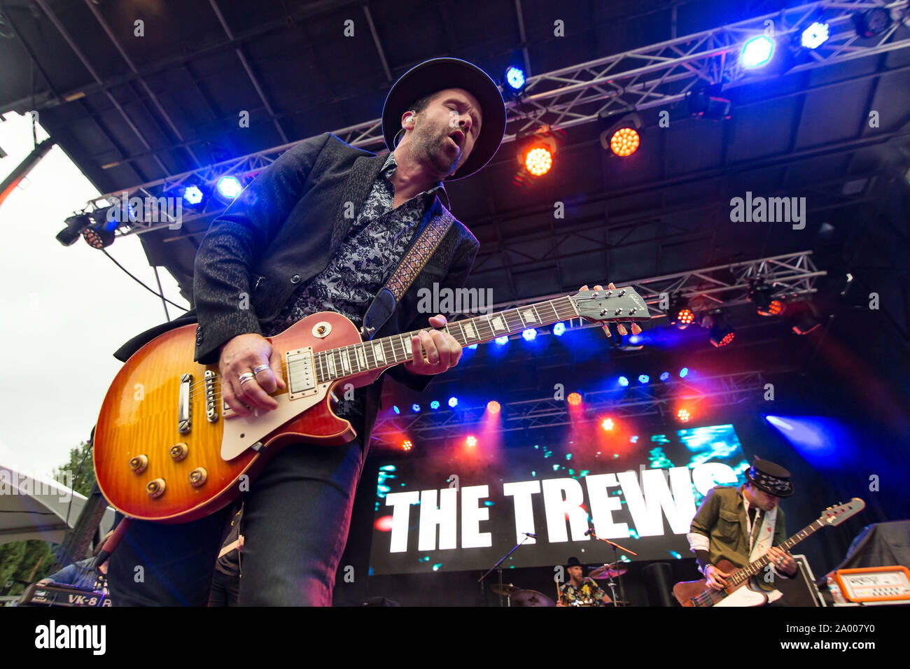 Angus Young Guitarist Rock Group High Resolution Stock Photography and ...