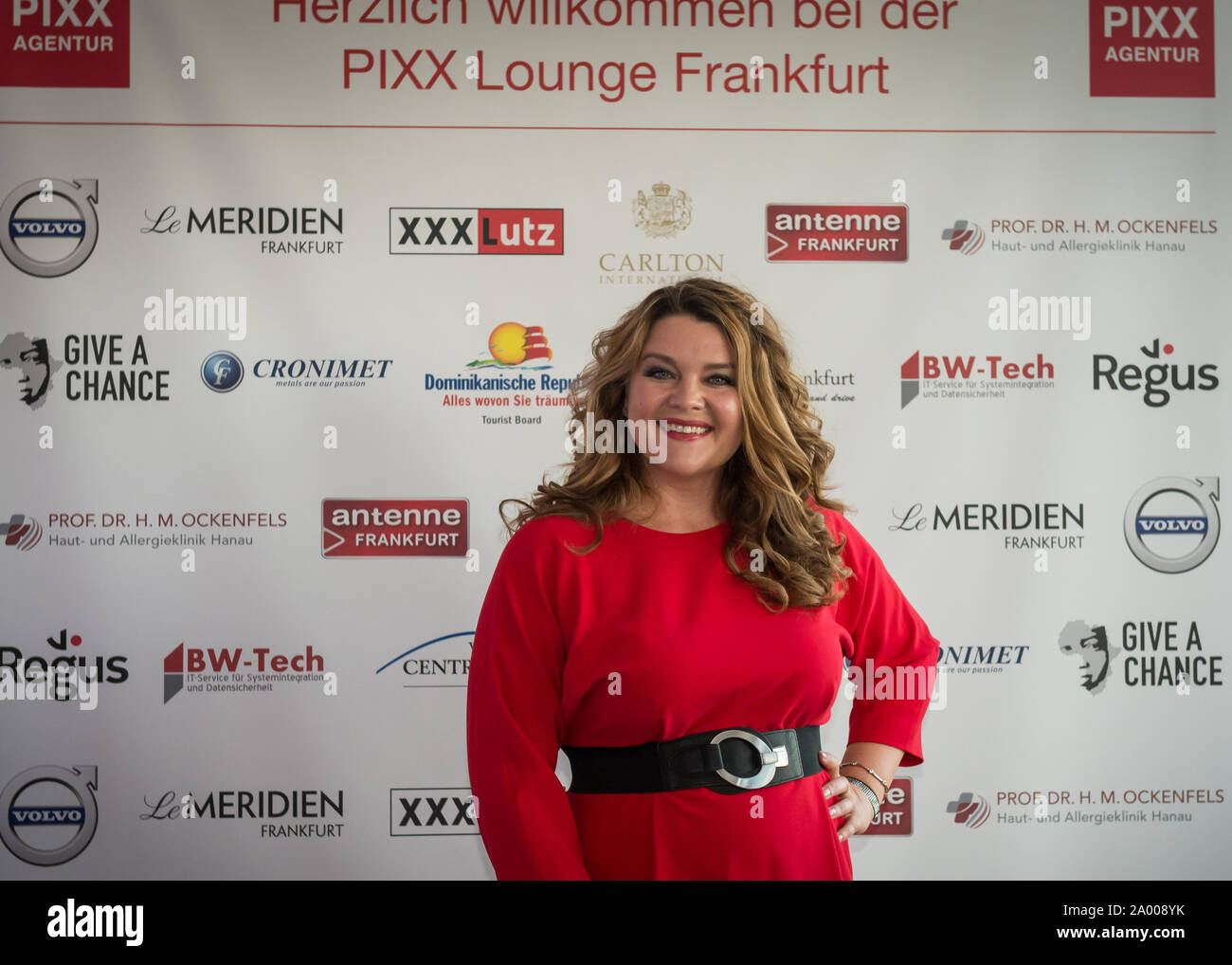 Frankfurt Main Pixx Lounge Dina Wacker Miss Super Size Germany 12092019 ...