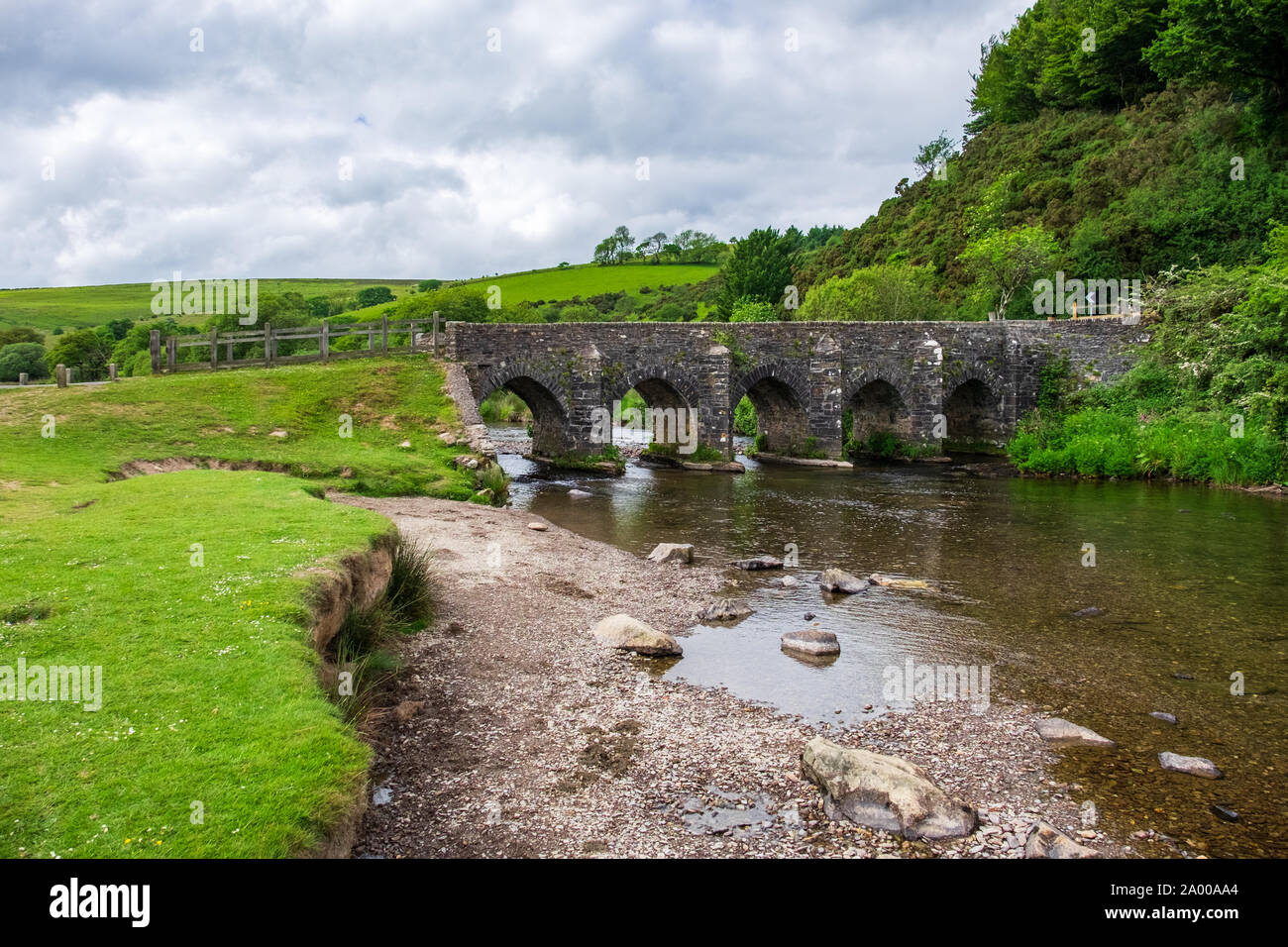 Landacre bridge hi-res stock photography and images - Alamy