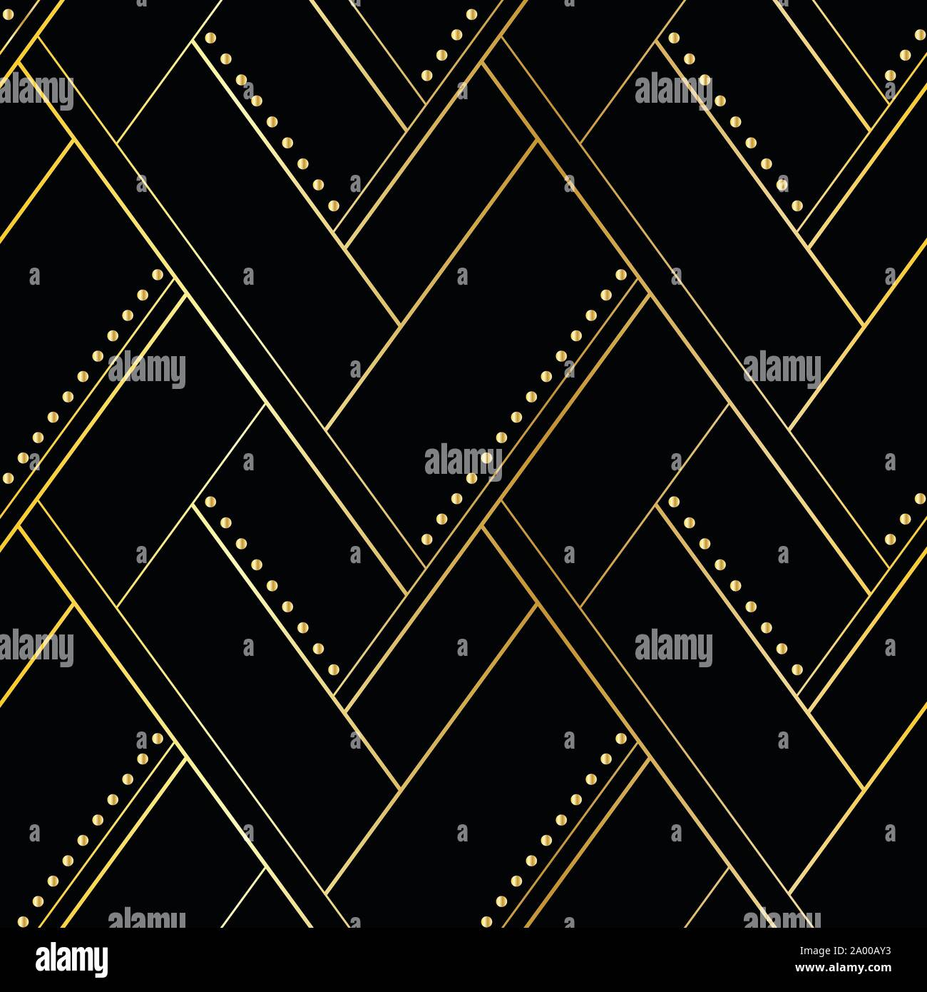 Gold diagonal repeat pattern hi-res stock photography and images - Alamy