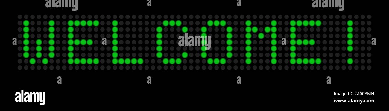 Welcome display Stock Vector Images - Alamy