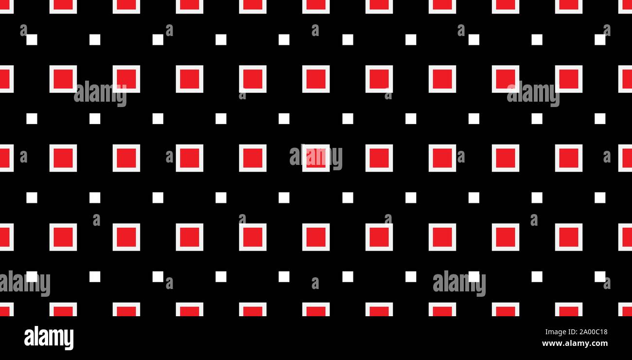 Seamless geometric pattern. Red and black colors are Modern casual ...