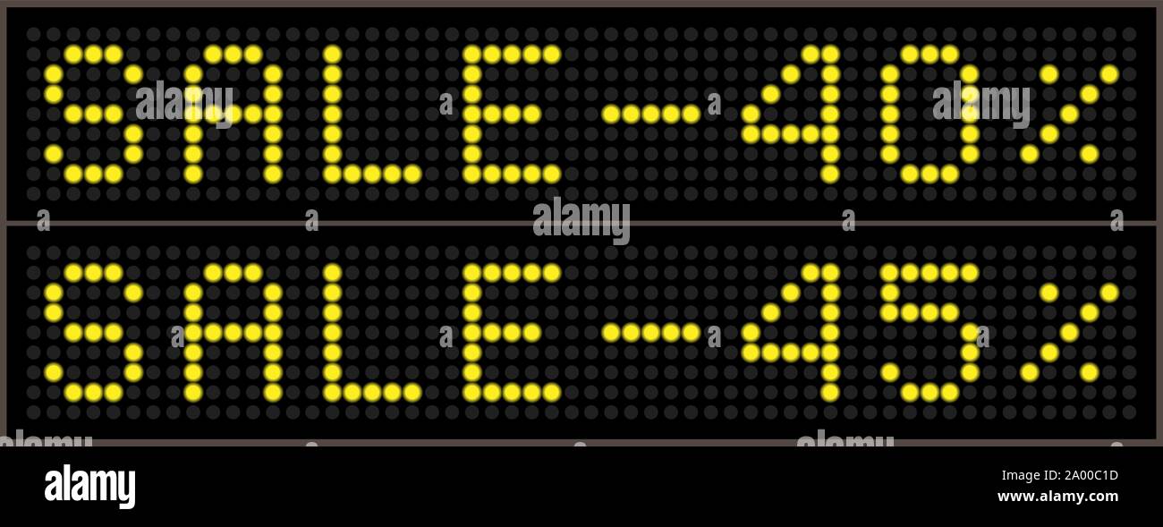 Sale 45 percent Stock Vector Images - Alamy