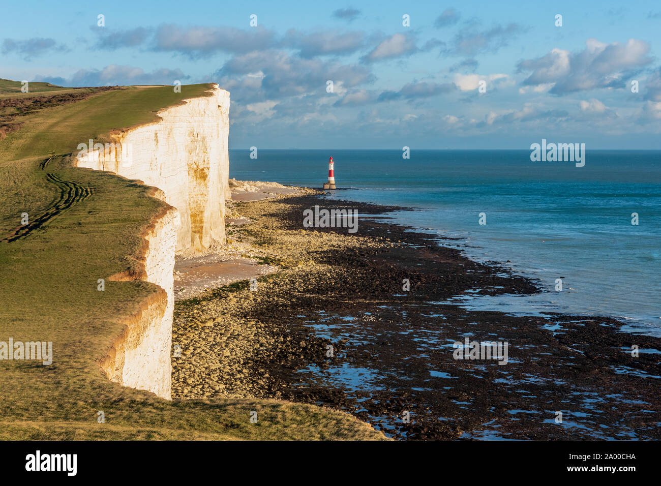 Beachy Head Lighthouse1 Stock Photo - Alamy