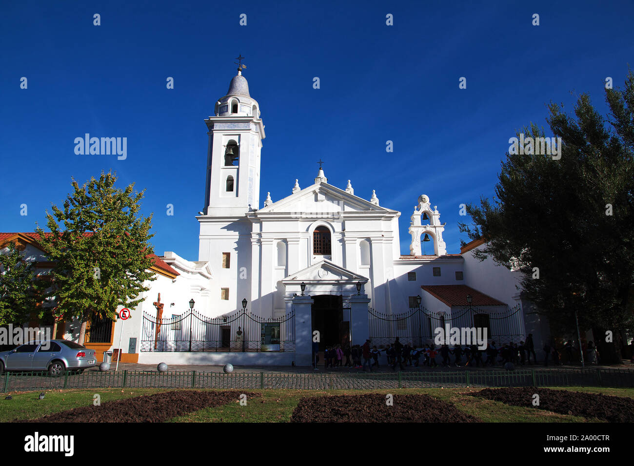 Buenos Aires / Argentina - 03 May 2016: The church in Recoleta district ...