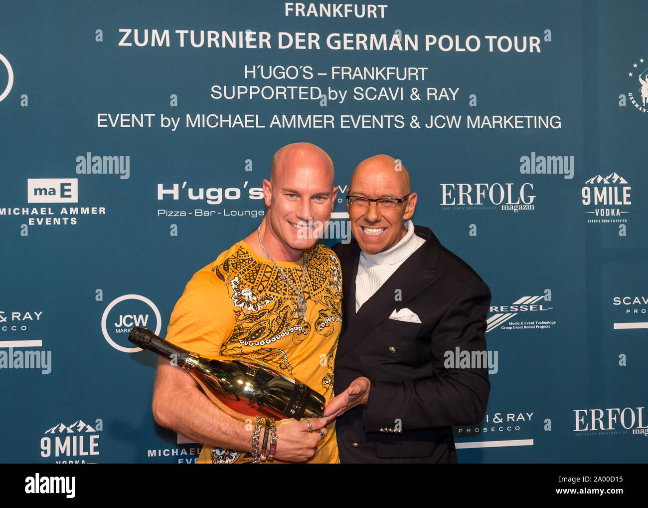 Frankfurt Polo Players Night Mick Knauff 13092019 Stock Photo - Alamy