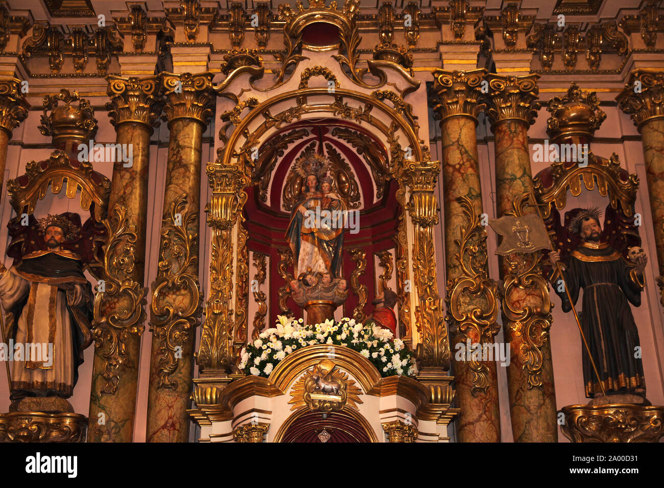 Buenos Aires / Argentina - 04 May 2016: The church in Recoleta district ...