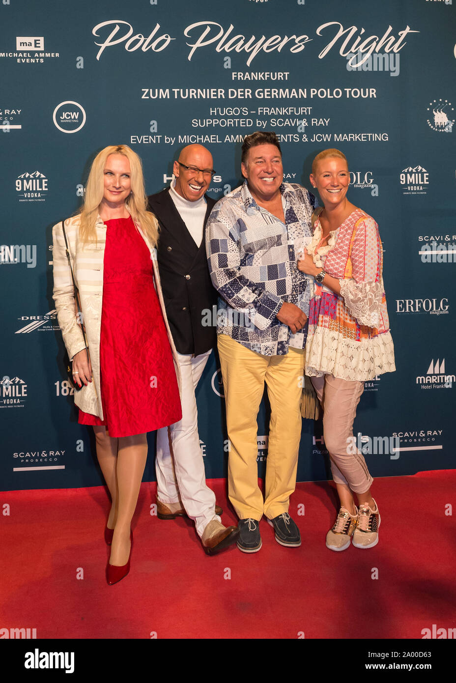 Frankfurt Polo Players Night Mick Knauff Michael Ammer, Laura Gockel ...
