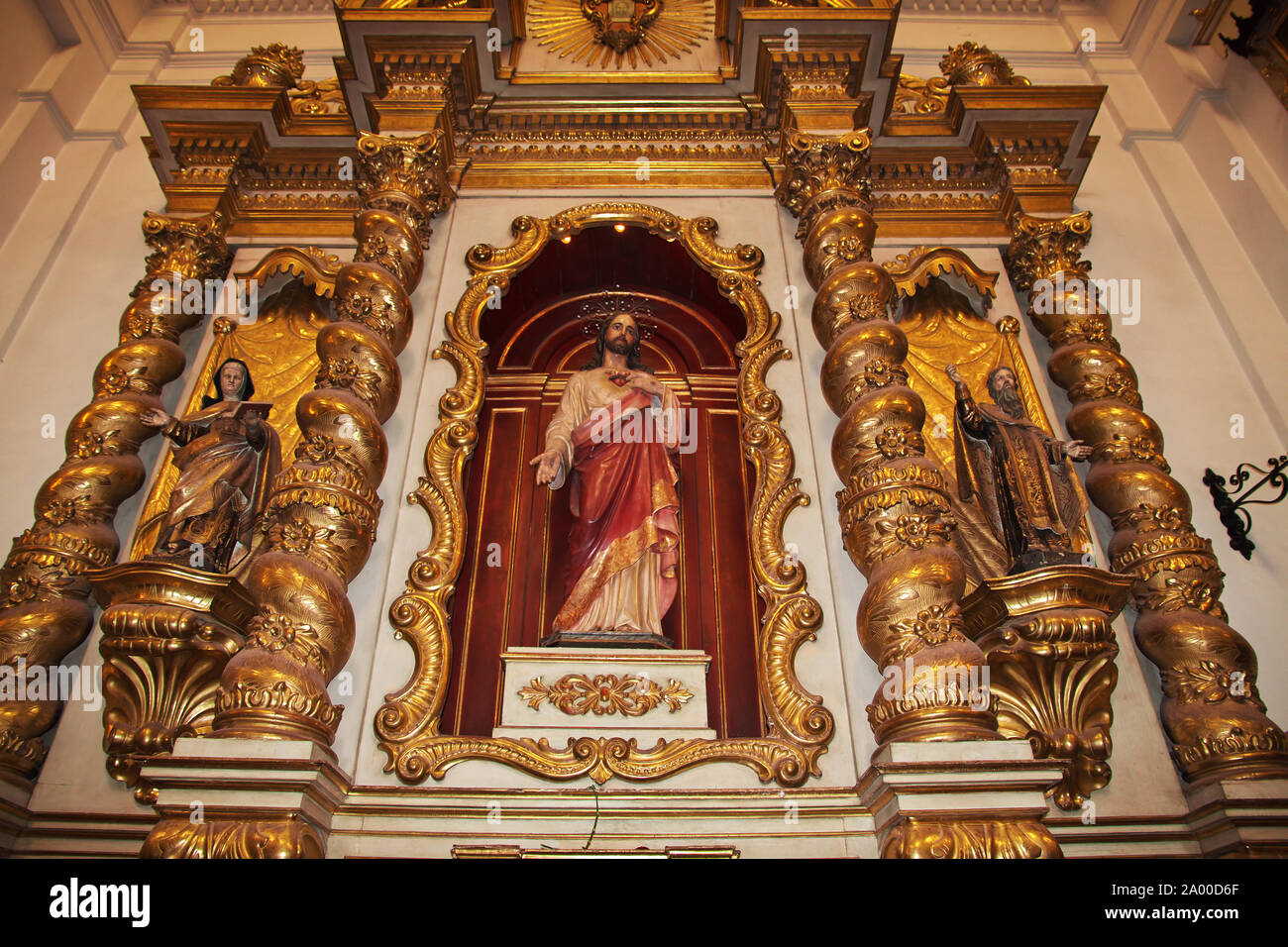 Buenos Aires / Argentina - 04 May 2016: The church in Recoleta district ...