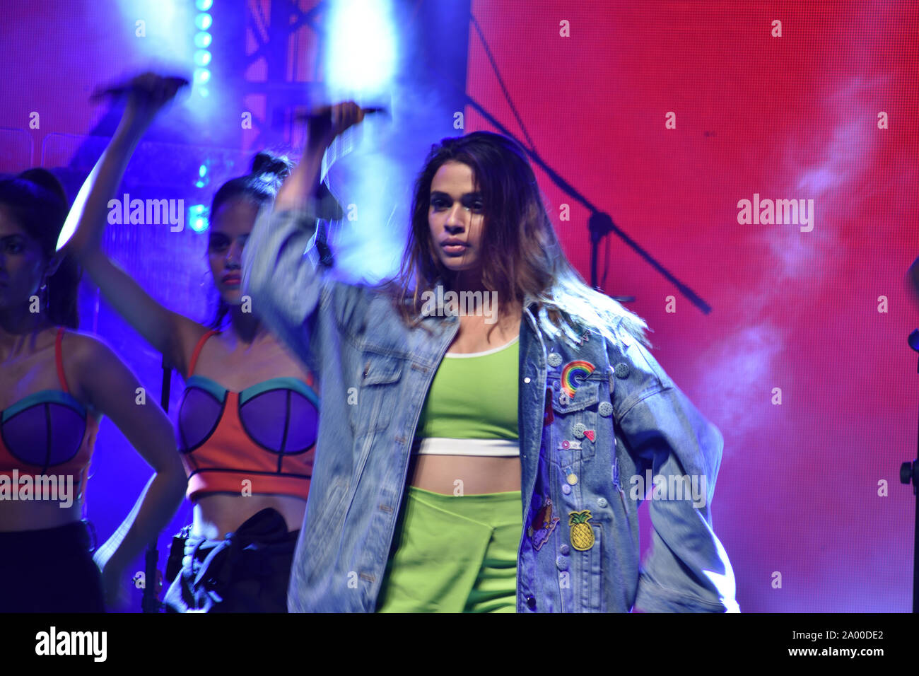Bollywood singer Shalmali Kholgade stage performance for Equinox 2019 ...
