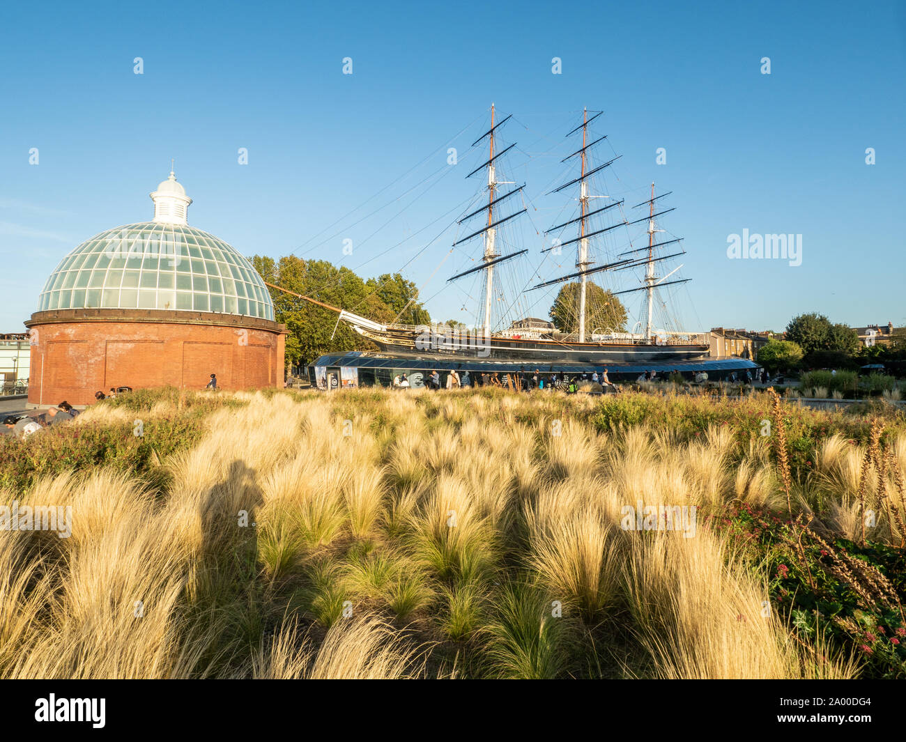 Cutty Sark, a British clipper ship, Greenwich, London Stock Photo - Alamy
