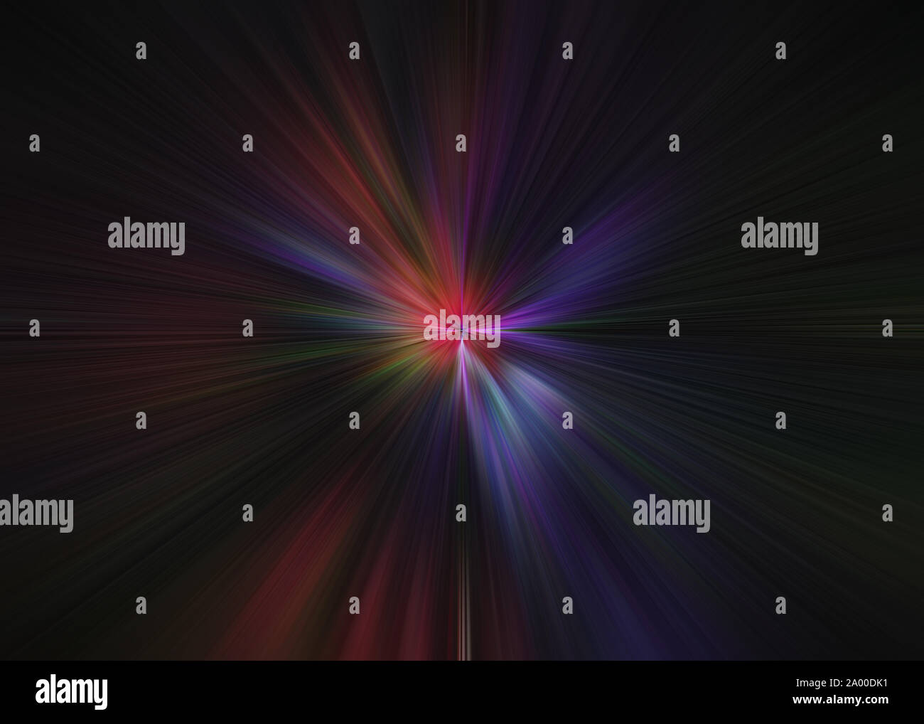 Light explosion star with glowing particles and lines. Beautiful ...