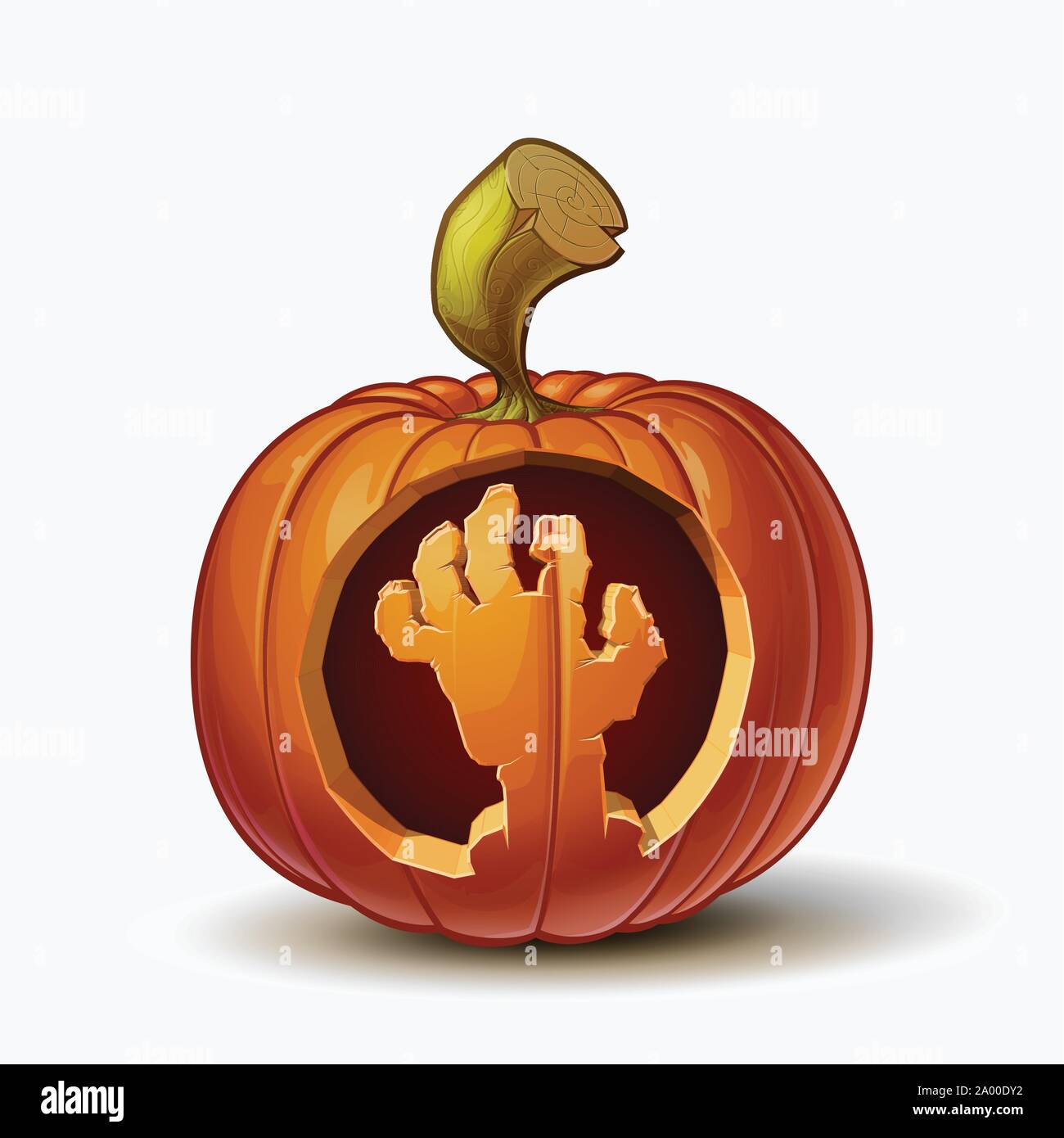 Zombie Pumpkin Carving Patterns