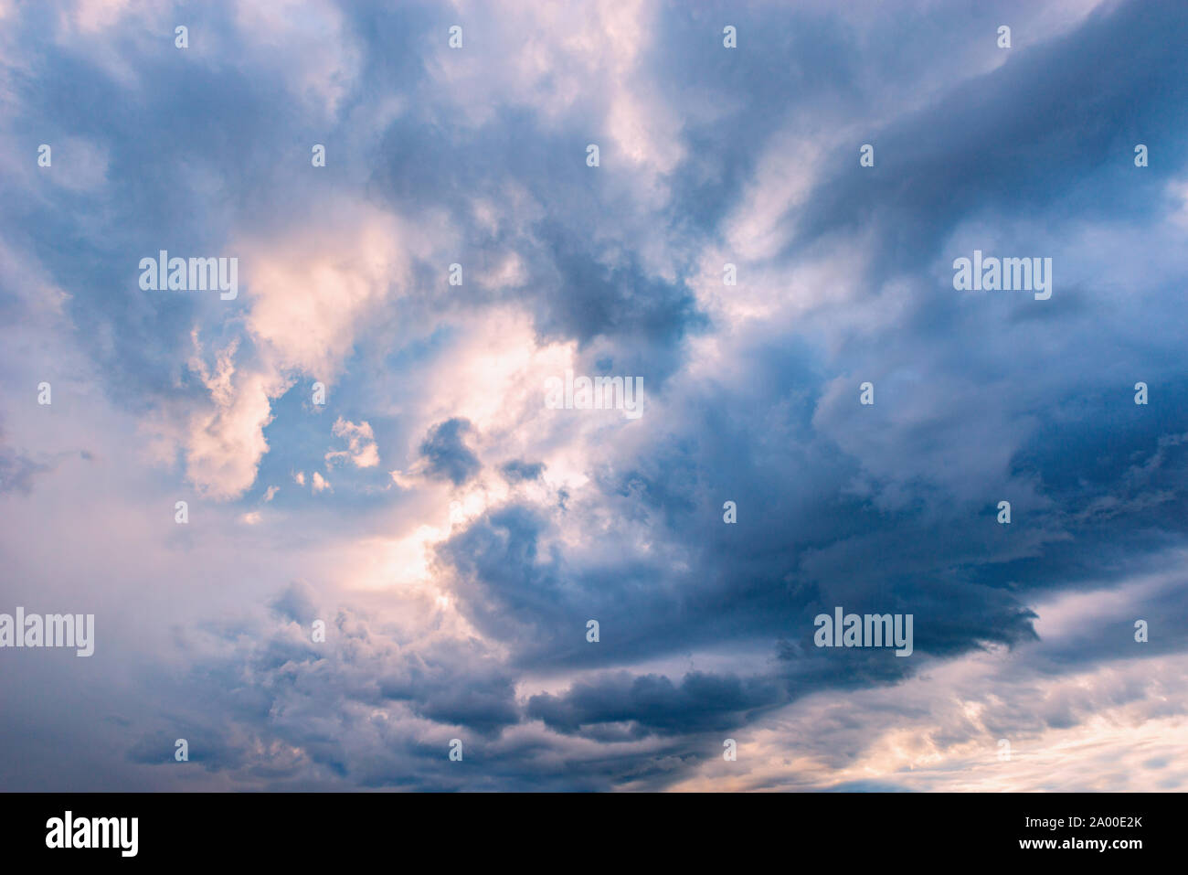 Dark clouds after rain Stock Photo - Alamy