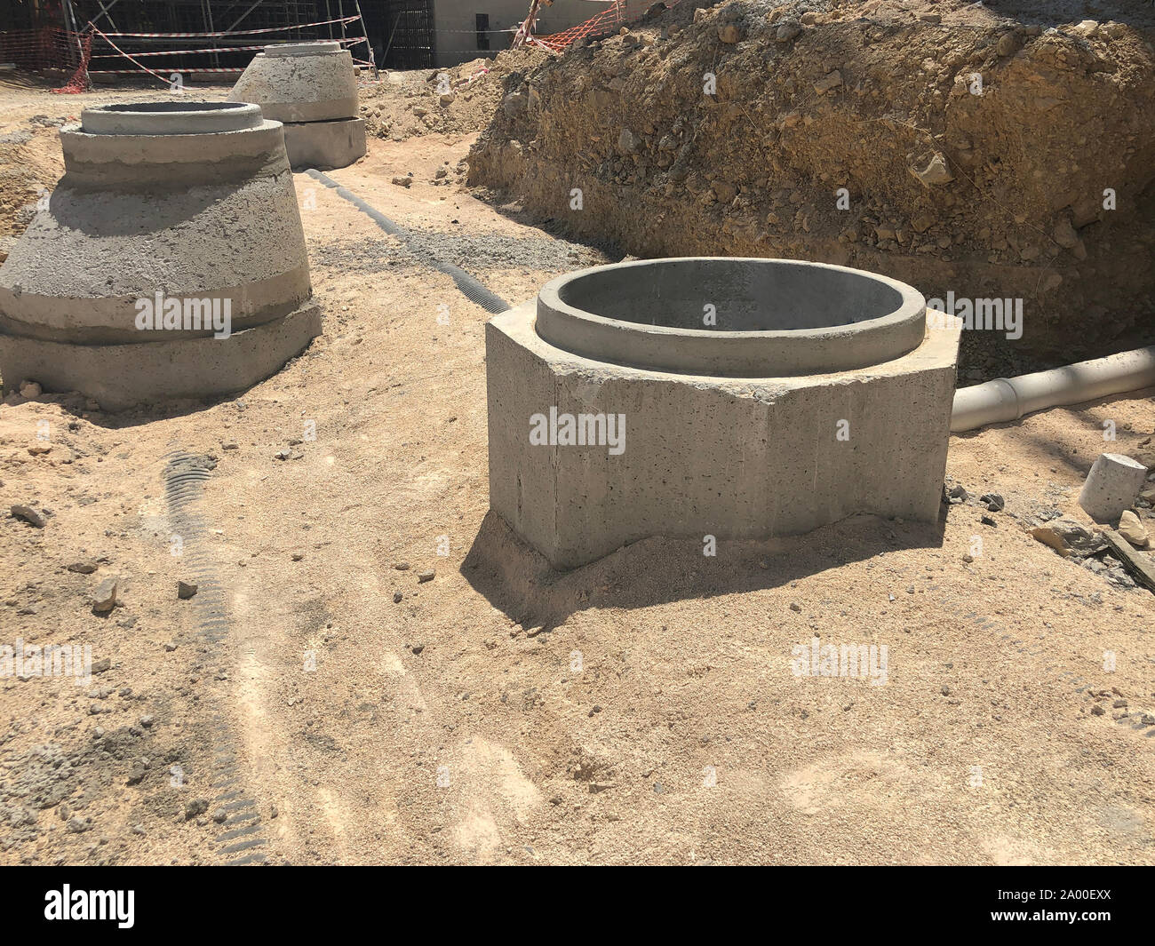 Trench for storm water hi-res stock photography and images - Alamy